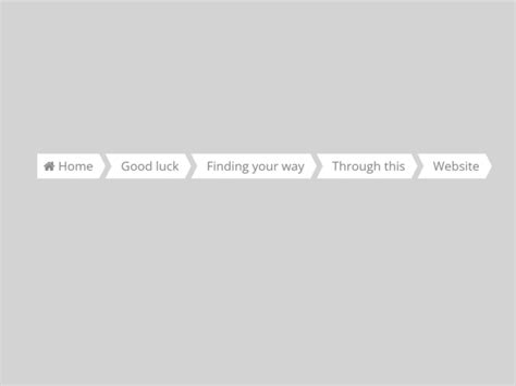 15 Breadcrumbs In Html And Css — Codehim