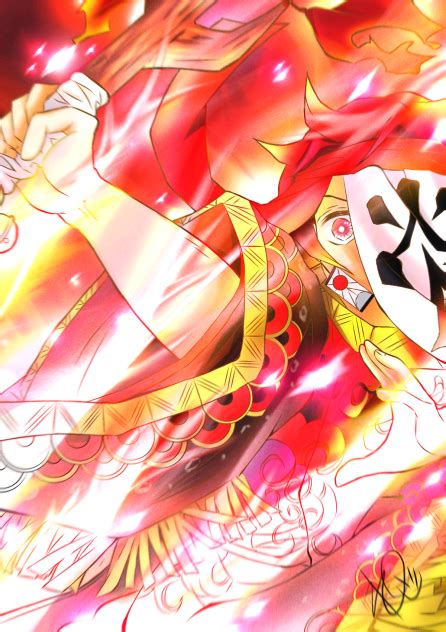 ヒノカミ神楽の舞 Ibispaint