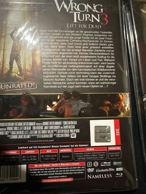 Wrong Turn 1 6 Mediabook Limited 333 Nameless Kaufen Auf Ricardo
