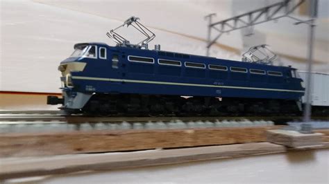 Ef66貨物列車 Nゲージ フレートライナー 鮮魚特急とびうお Youtube