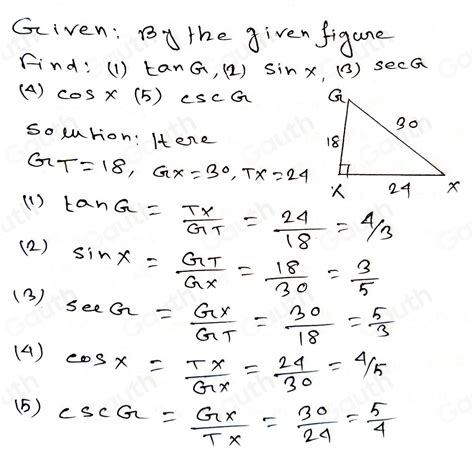 Solved Activity 1 Value Me Direction Given The Figure Below Find The The Indicated