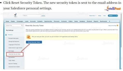 What Is Salesforce Security Token And How To Generate It