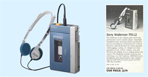 Sony Personal Audio Through The Years