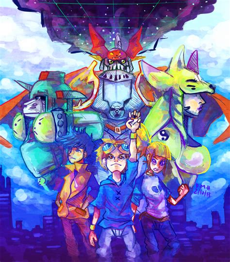 Digimon Tamers By LadyKuki On DeviantArt Digimon Tamers By LadyKuki On DeviantArt