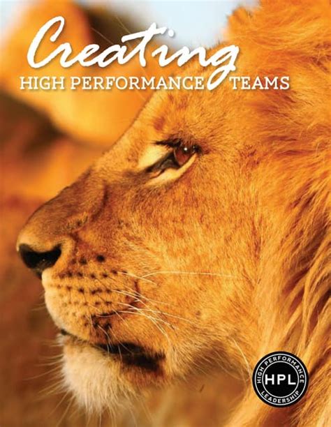 Creating High Performanceteams Pdf