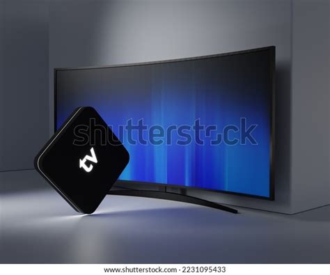 Demonstration Tv Settop Box Tv Display Stock Illustration 2231095433