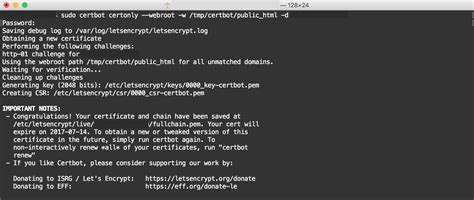 Installing A Lets Encrypt Certificate On Macos Server Station In The