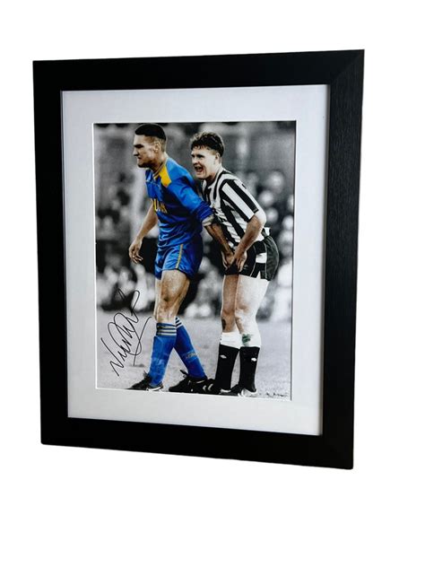 Wimbledon Fc English Football League Vinnie Jones Grabs Paul