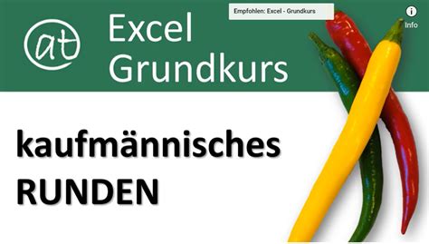 Excel Grundkurs Die Funktion Runden At Excel Blog Andreas Thehos