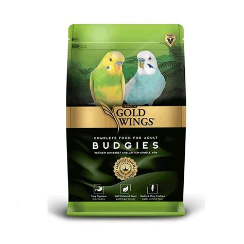 Gold Wings Premium Budgies Muhabbet Ku U Yemi Kg