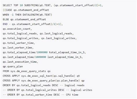 SQL Server的性能调优解决查询速度慢的五种方法 数据库