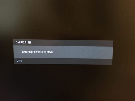 dell power save mode error windows diary