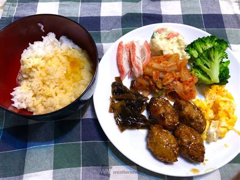 今日の夕飯は、tkg･茹でたブロッコリー 千葉県茂原市 神楽京四郎 ウェザーニュース