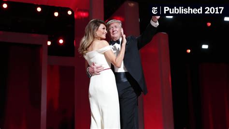 Inaugural Balls The Trumps First Dance The New York Times