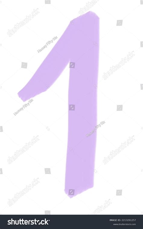 Number One Drawing Illustrations Stock Illustration 2213291257