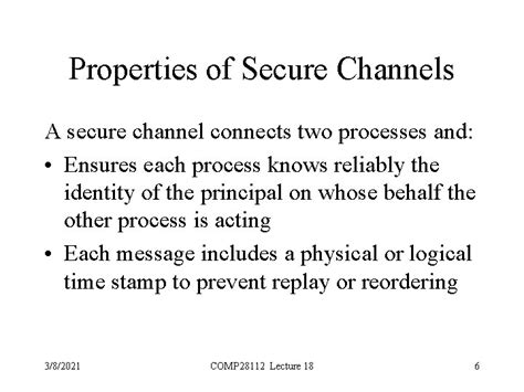 Lecture Security CDK Chapter CDK
