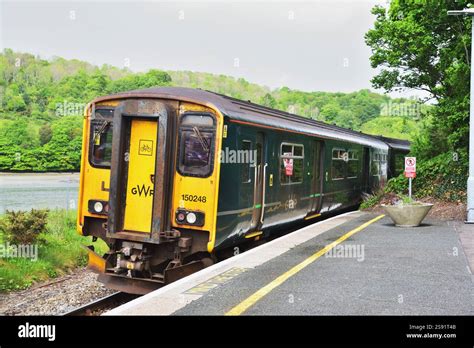 Gwr Class 150 No 150248 Leaving Looe Station With A Service To