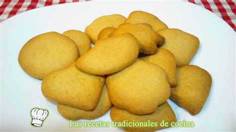 Galletas de mantequilla receta fácil Recetas de cocina con sabor tradicional