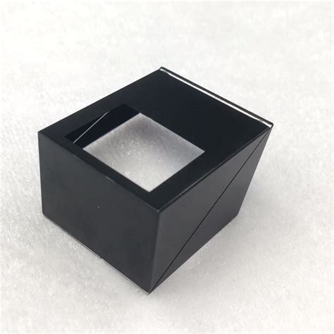three dimensional square based optical glass triangular prism suppliers