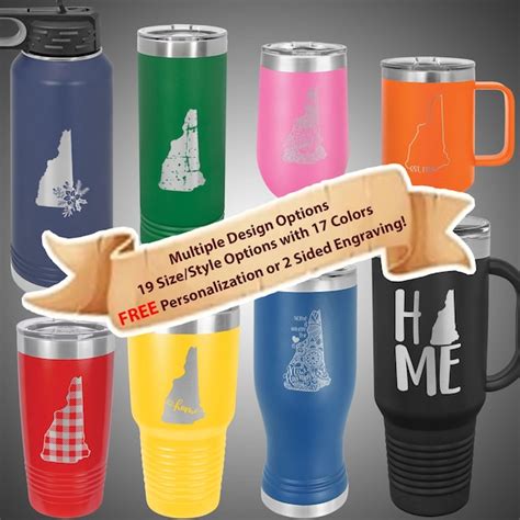 New Hampshire Mug Etsy