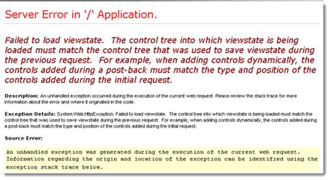 Failed To Load Viewstate Optimizely Developer Community