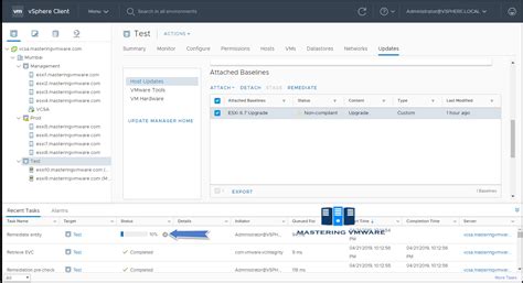 Upgrade Esxi Host Using Update Manager Mastering Vmware