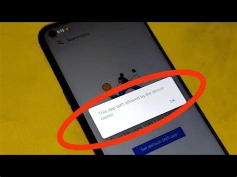 How To Fix This App Isn T Allowed By Device Owner On Realme Devices YouTube