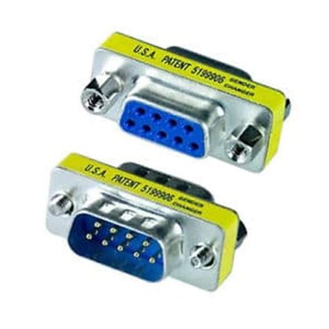 Jual Mini Gender Changer Gender DB9 Female Sambungan 9 Pin RS232 Shopee Indonesia
