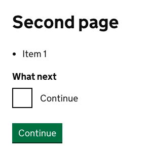 Conditional List Items That Should Be Hidden Are Shown If There Are Errors On The Page Issue