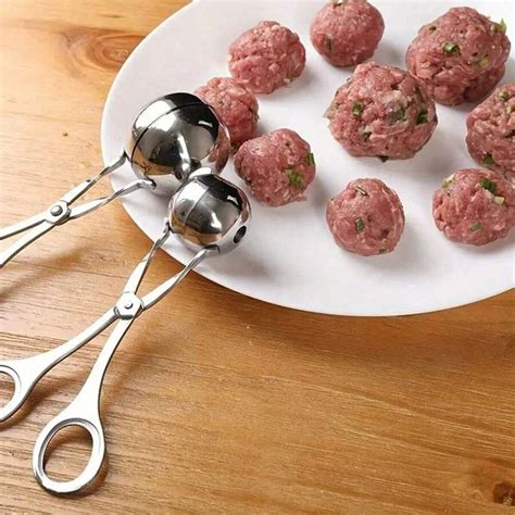 New304 Stainless Steel Rice Meat Dumplings Clip Meatball Maker