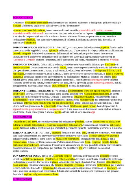 Appunti Con Concetti Principali Di Scienze Umane Docsity
