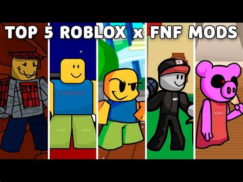 Roblox Noob On Test Friday Night Funkin39 Skin Mods