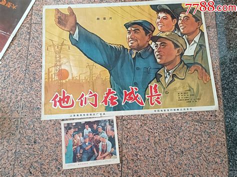 电影宣传画66 38、他们在成长剧照，1966上海海燕电影制片厂，中国电影公司宣传画东方红书屋【7788收藏收藏热线】