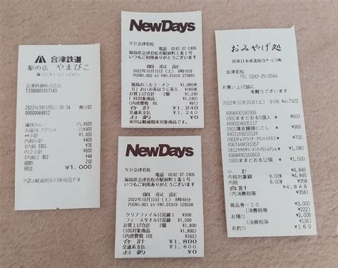 Tetsuele On Twitter 東武鉄道カレンダー千円、まだ開けてない。、会津鉄道のお菓子、これらのレシート。