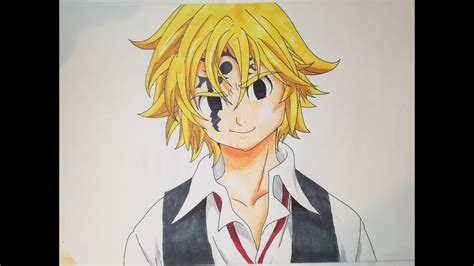 Meliodas Demon Drawing