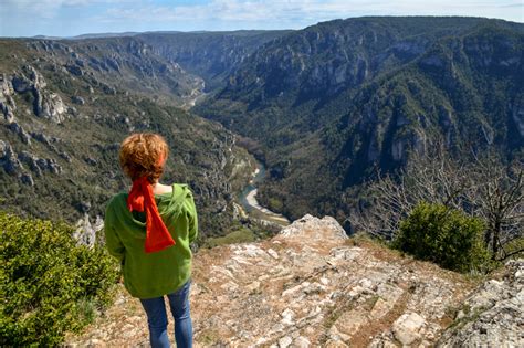 The Gorges Du Tarn In 2 Days Tourist Circuit Route Map