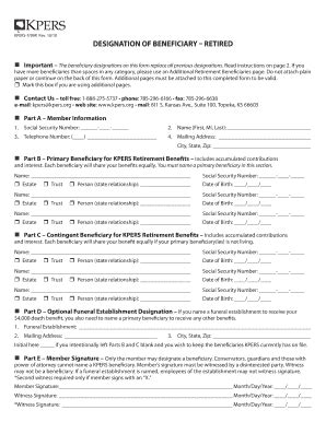Kpers 7 99r Form Fill Online Printable Fillable Blank PdfFiller