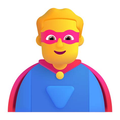 🦸‍♂️ Homem Super Herói Emoji