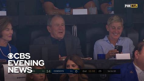 Ellen Degeneres Explains Her Friendship With George W Bush Virality