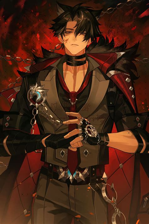 Genshin Impact Cute Anime Guys Character Art Anime Guys