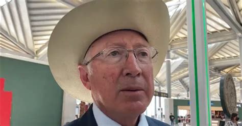 Embajador Ken Salazar Estados Unidos Asesoró En Materia De Seguridad