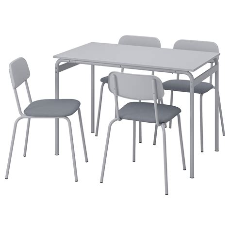 Кухонный стол - GRÅSALA IKEA/ ГРОСАЛА ИКЕА, 110 см, серый за 38428 ...