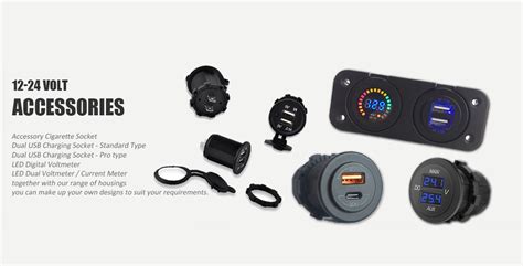 RV Switch Panel With Circuit Breaker