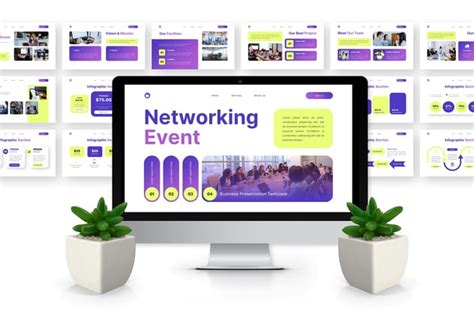 Networking Event Business Powerpoint Templates Incl Networking