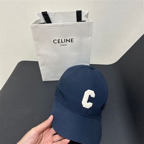 셀린느 이니셜 C로고 볼캡 네이비 L 후루츠패밀리