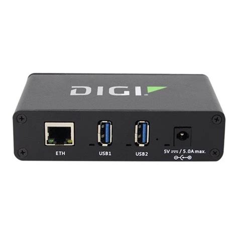 Digi AnywhereUSB 2 Plus USB hub - 2 ports - Sort | Billig