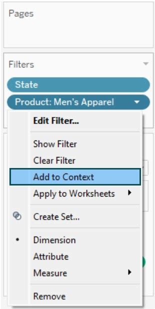 Context Filter In Tableau Features Types How To Create