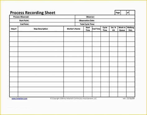 Free Time Study Template Excel Download Of 7 Time And Motion Study Template Excel Exceltemplates