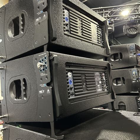 Next Line Array System La A X Aktiv Ground Stack B Ware Next Line
