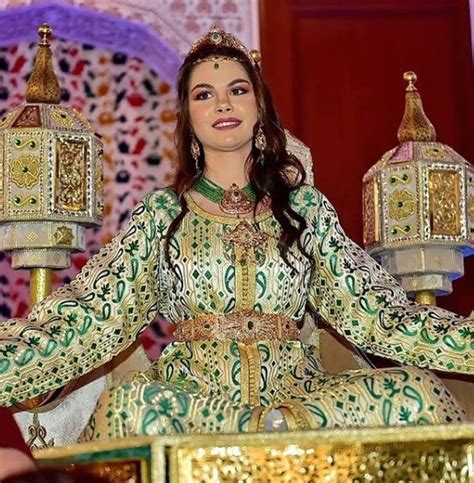 Moroccan Beautiful Bride Moroccan Caftan Moroccan Wedding MaŞallah